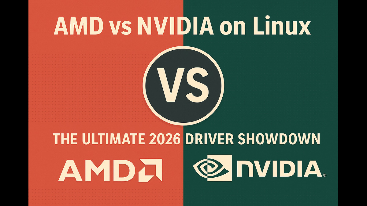 AMD Vs NVIDIA On Linux: The Ultimate 2026 Driver Showdown - Linuxano ...